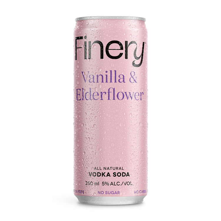 Finery Vodka - 24 Pack Vanilla & Elderflower – FineryCocktails
